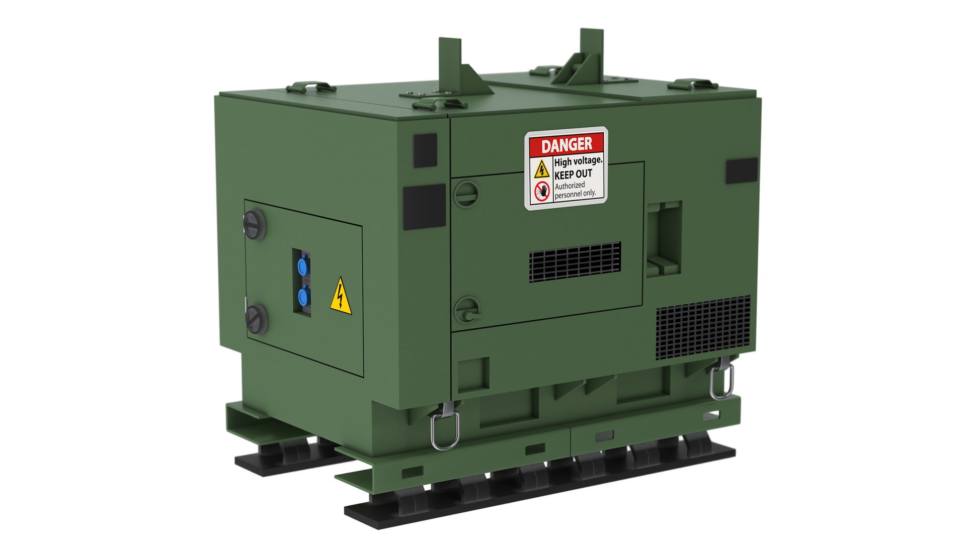 3D Military Generator - TurboSquid 2399771