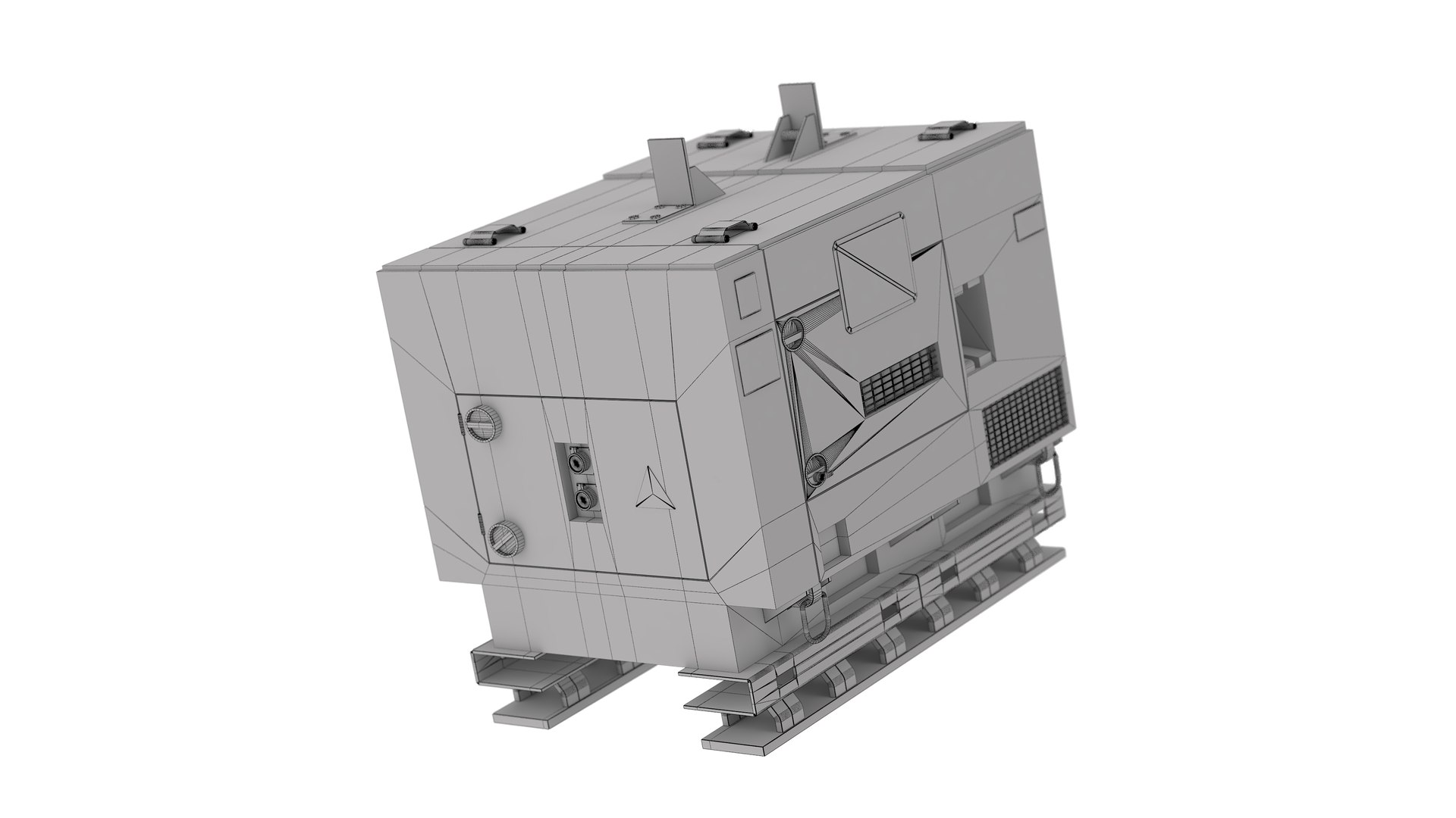 3D Military Generator - TurboSquid 2399771