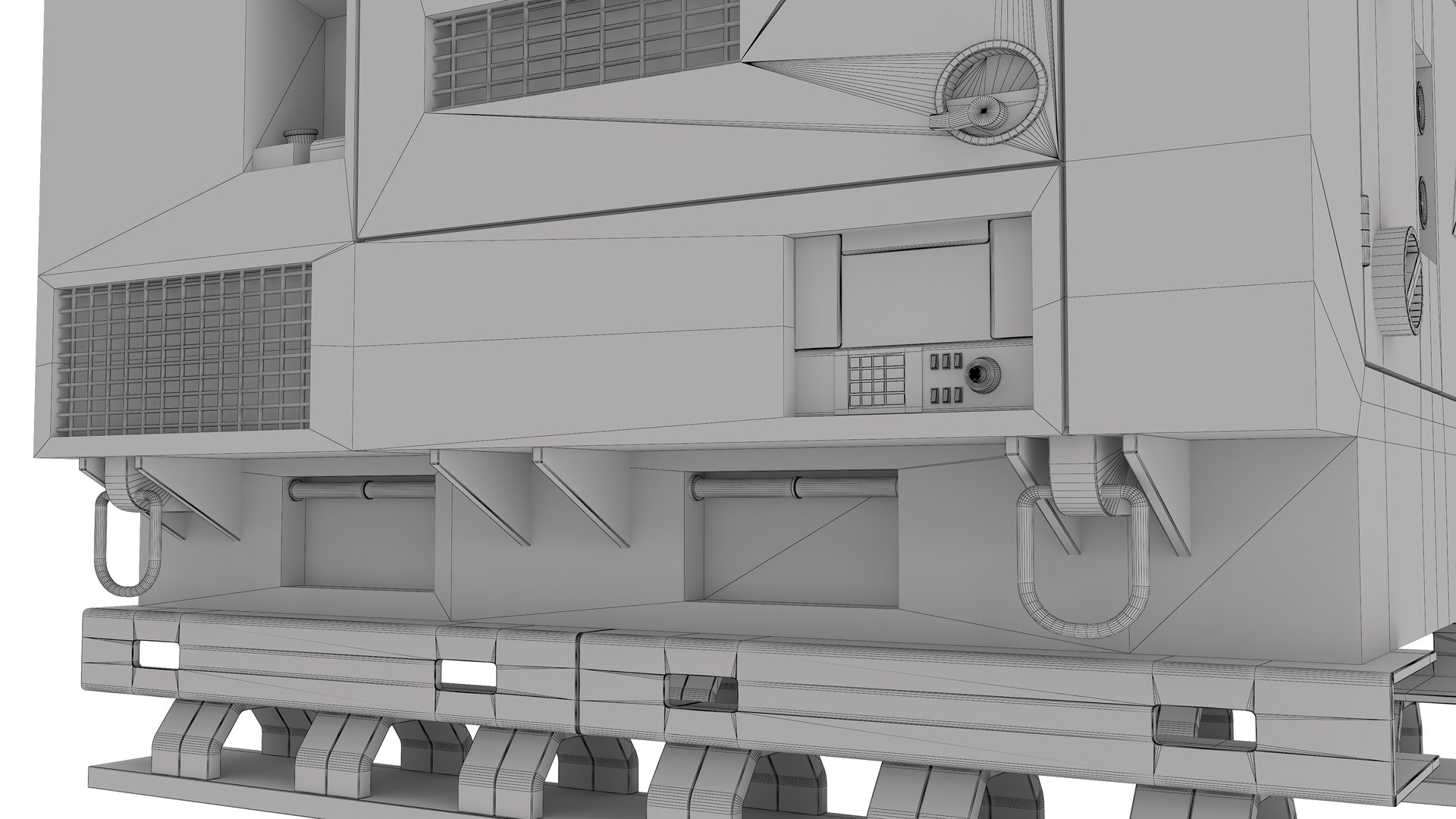 3D Military Generator - TurboSquid 2399771