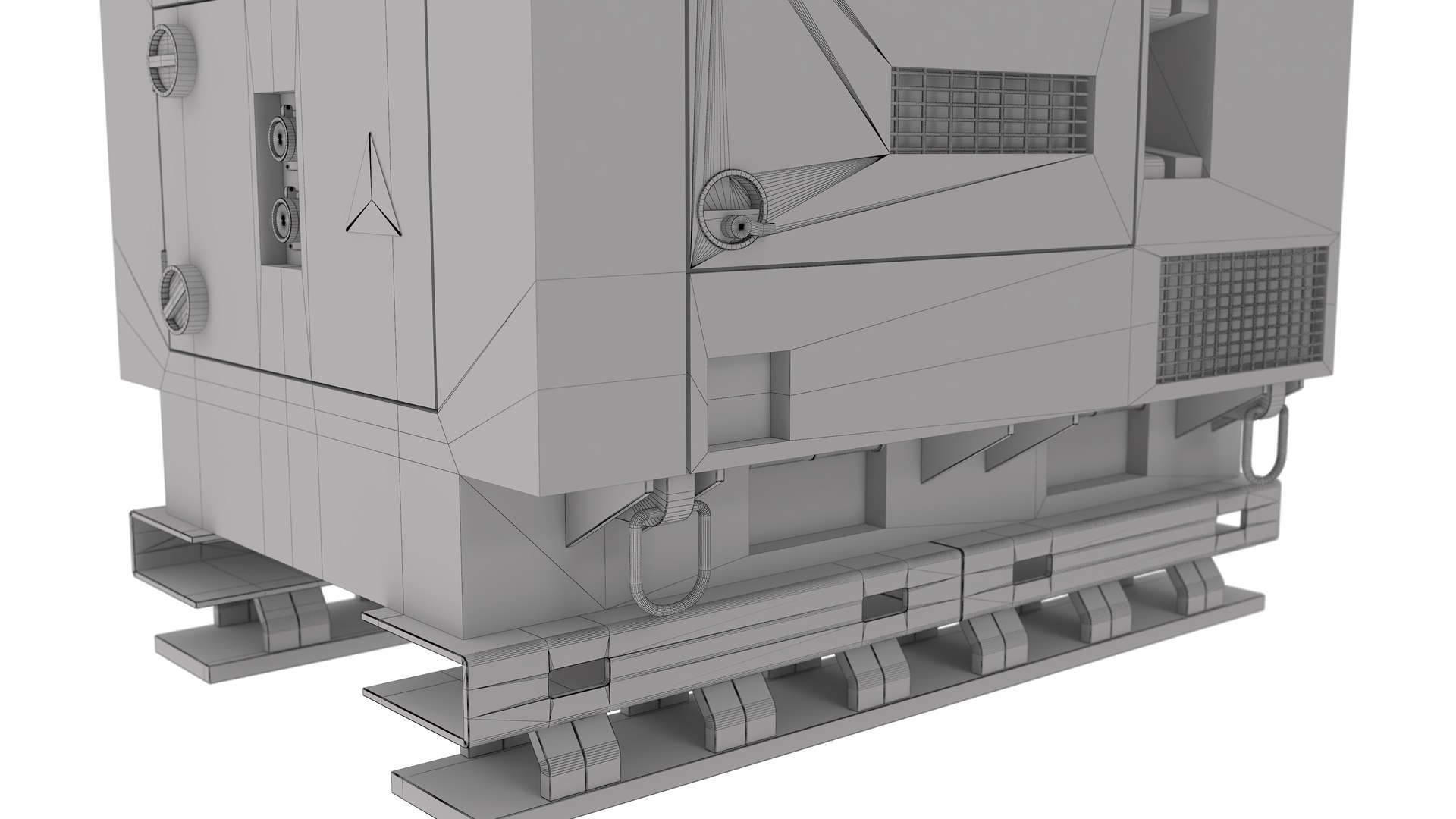 3D Military Generator - TurboSquid 2399771