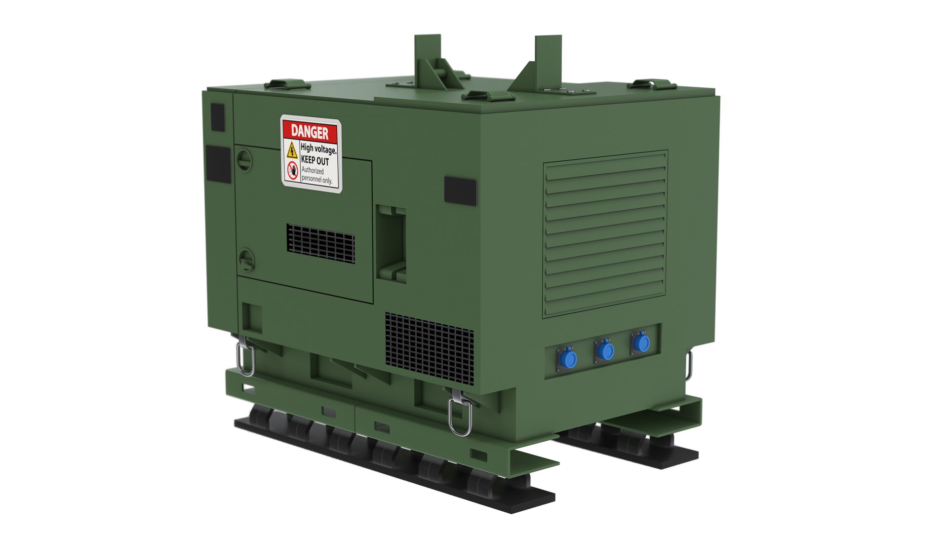 3D Military Generator - TurboSquid 2399771