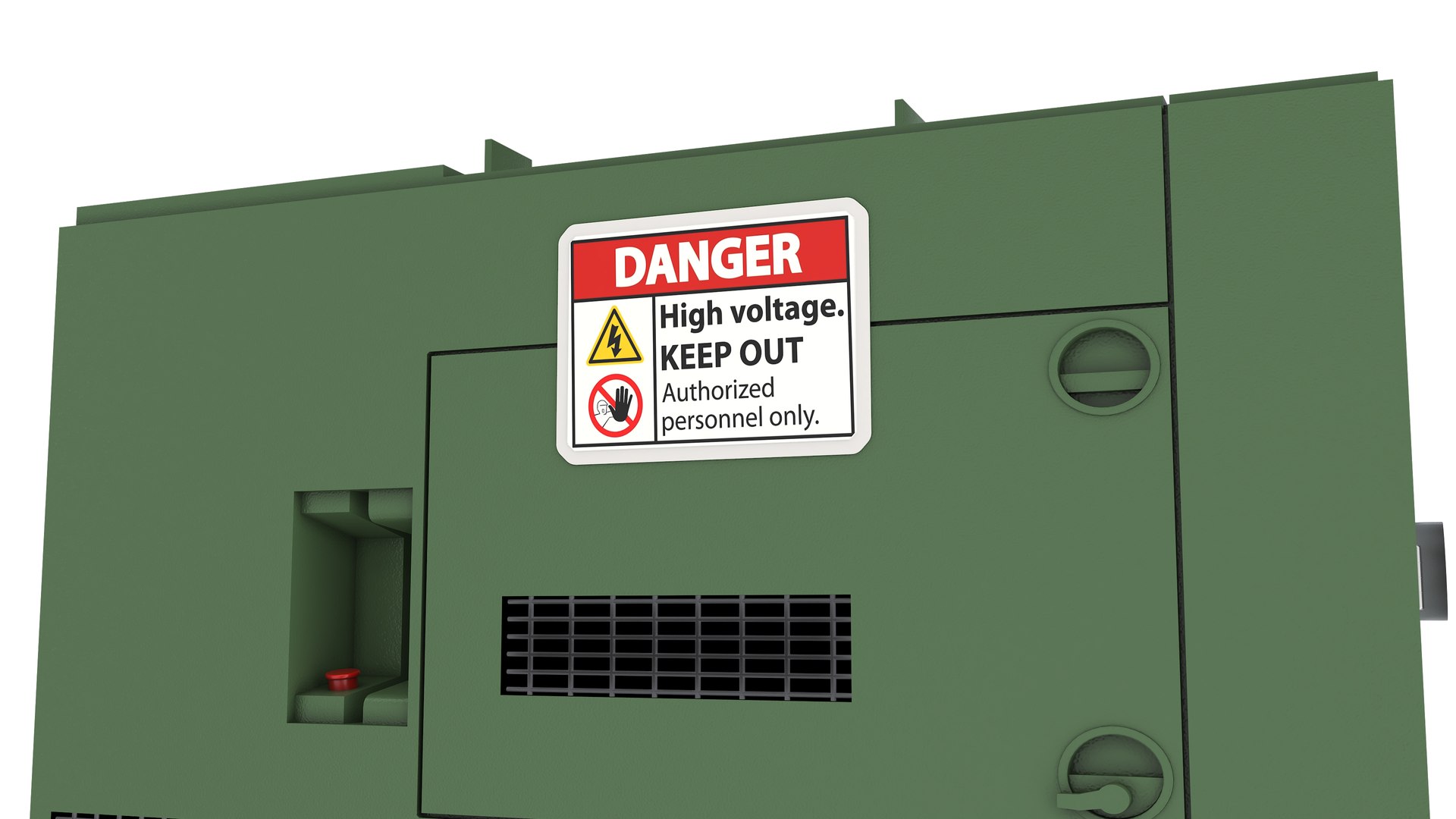 3D Military Generator - TurboSquid 2399771