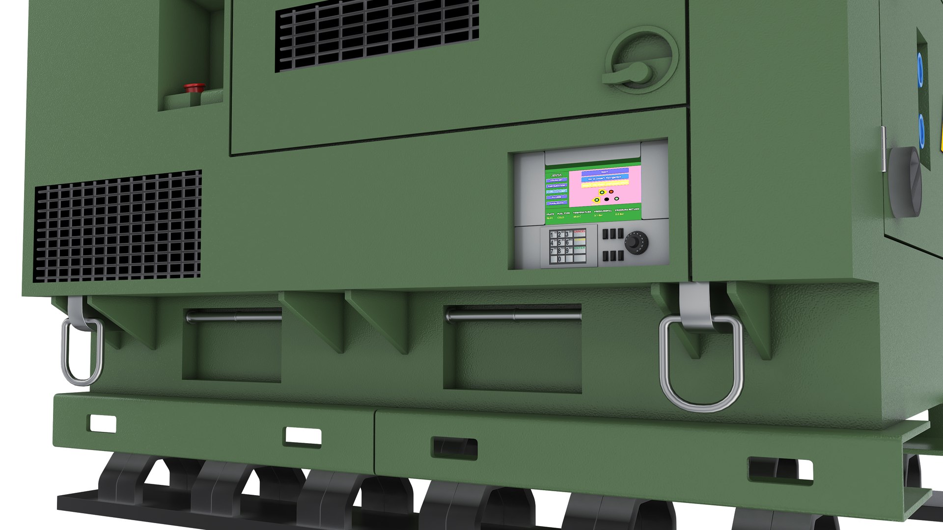 3D Military Generator - TurboSquid 2399771