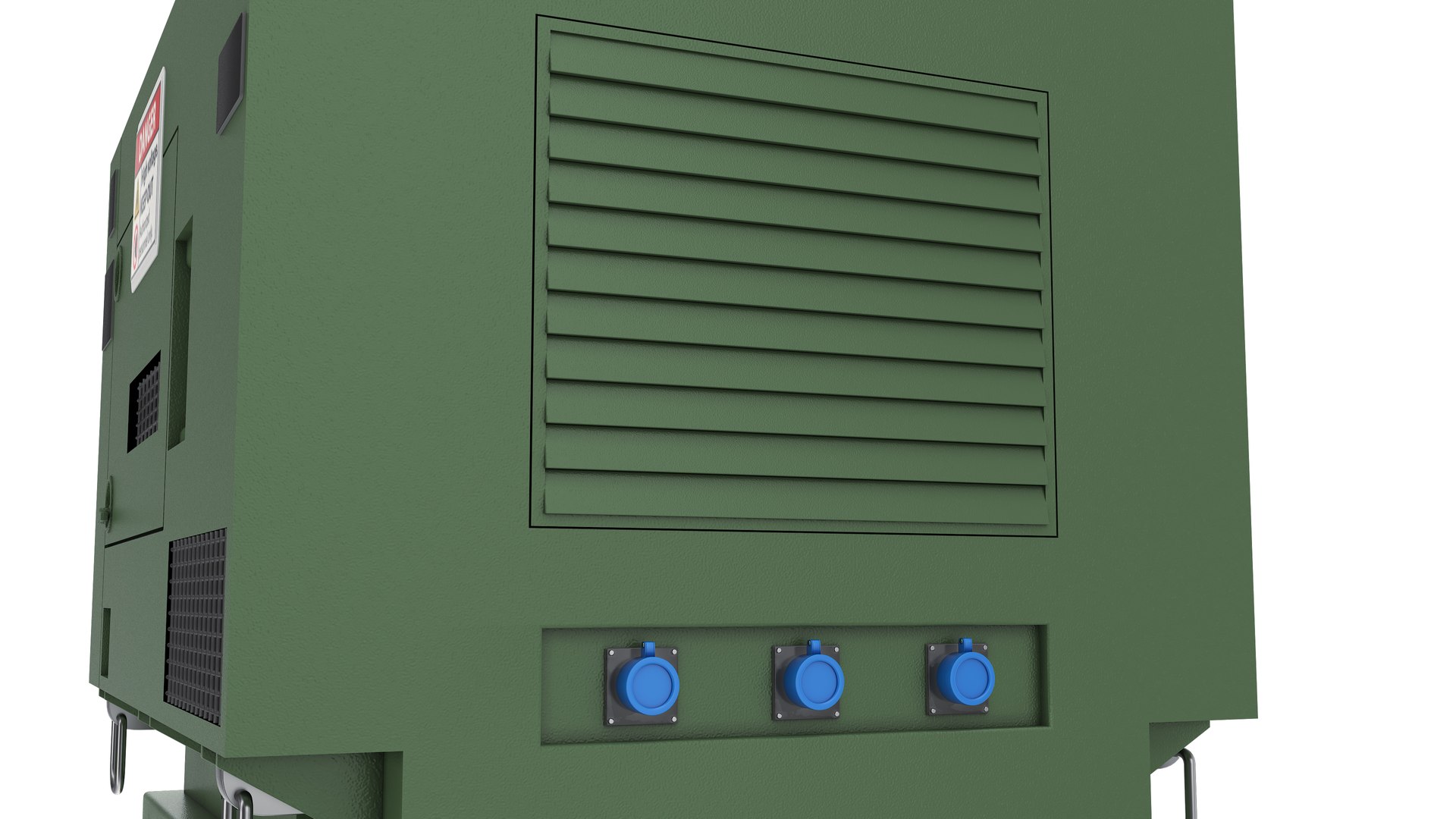 3D Military Generator - TurboSquid 2399771