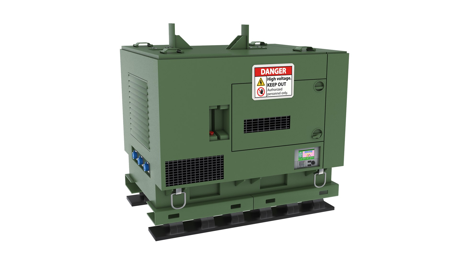 3D Military Generator - TurboSquid 2399771