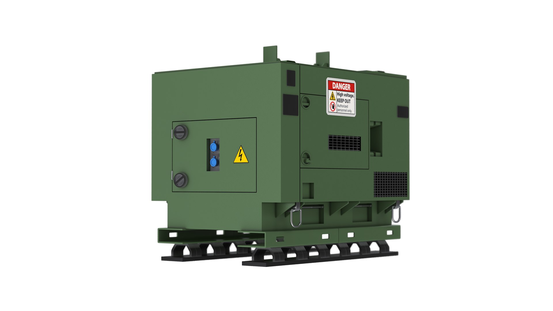 3D Military Generator - TurboSquid 2399771