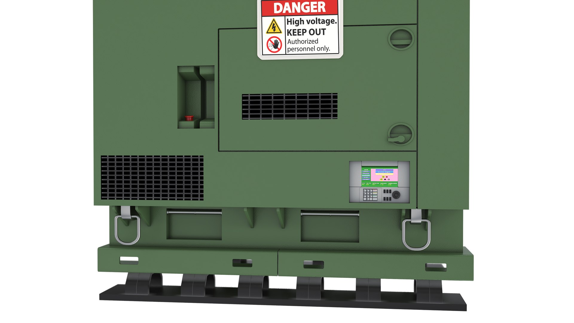 3D Military Generator - TurboSquid 2399771