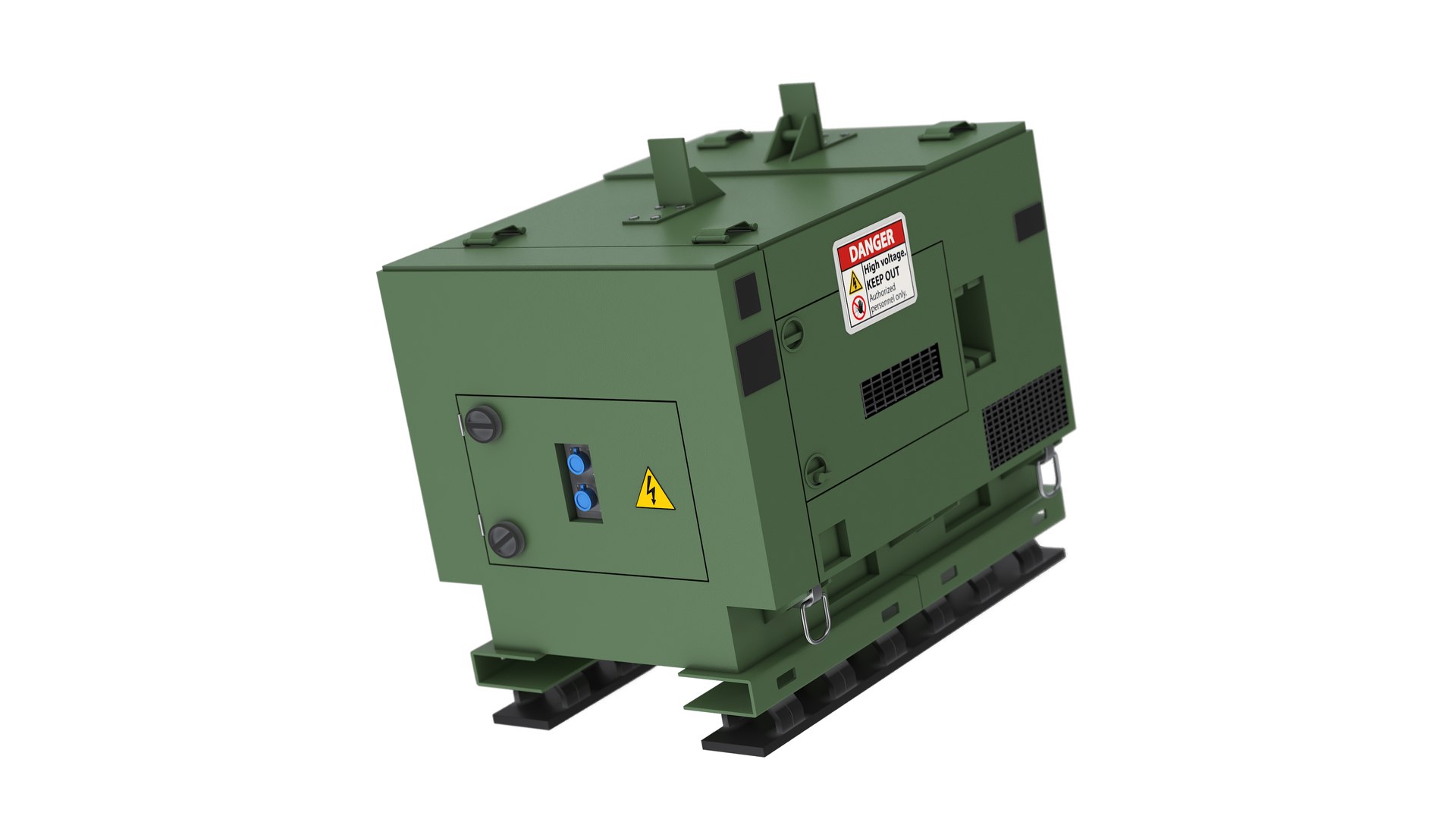3D Military Generator - TurboSquid 2399771