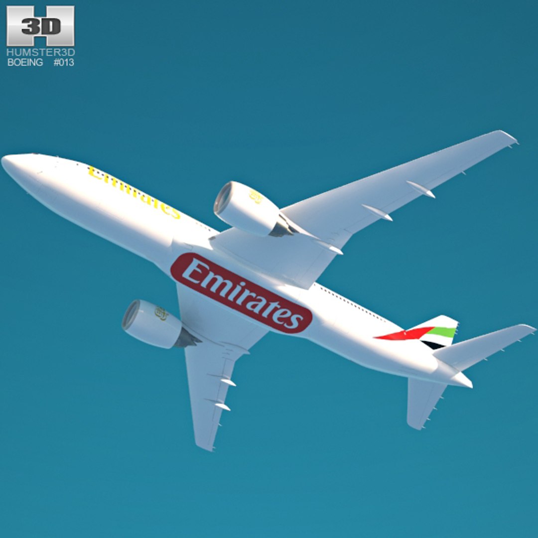 Boeing 3D Model - TurboSquid 1271745