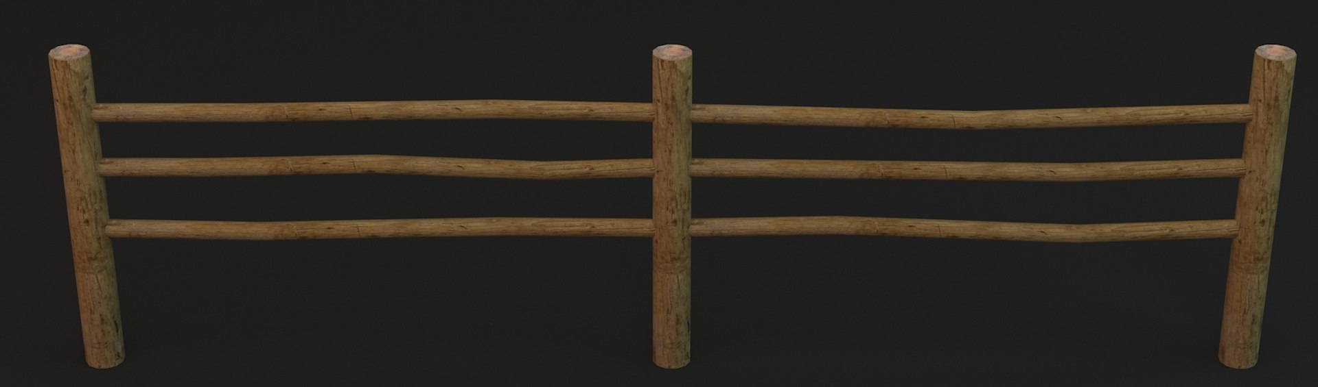 Low-poly Fence 3D Model - TurboSquid 1218166