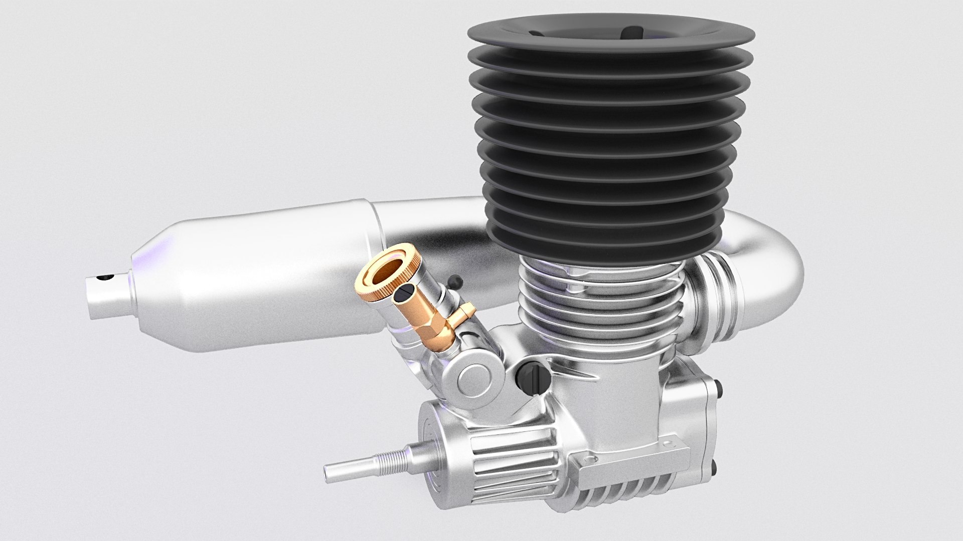 Engine Rc Nitro 3D Model - TurboSquid 1527525