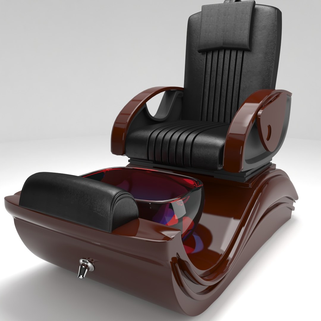 3D Electric Pedicure Chair Model - TurboSquid 1671757