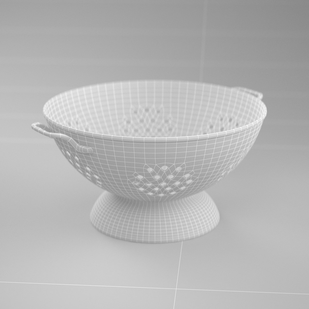 3d Model Colander