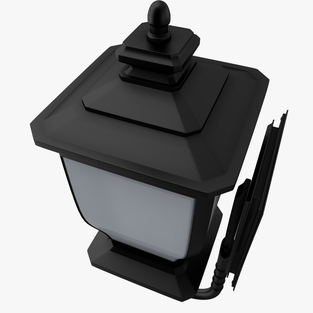 Realistic Lantern 3d 3ds