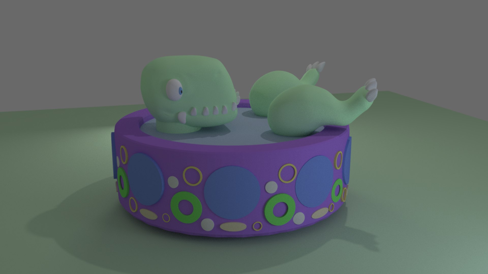 T-rex Tank Model - TurboSquid 1384363