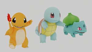 Blender Pokemon Models | TurboSquid