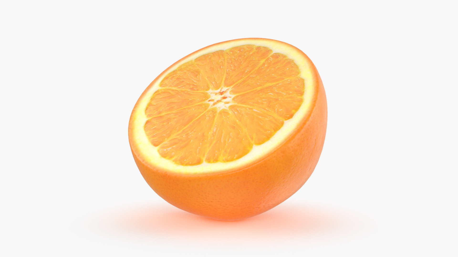 half slice orange