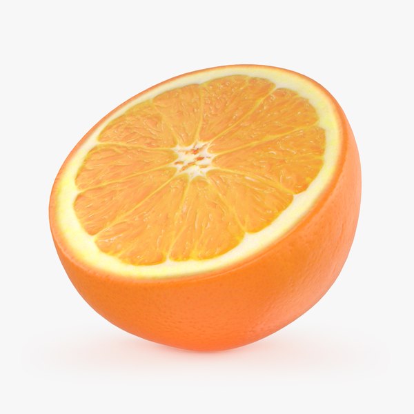 Half Orange 3D model - TurboSquid 1992109