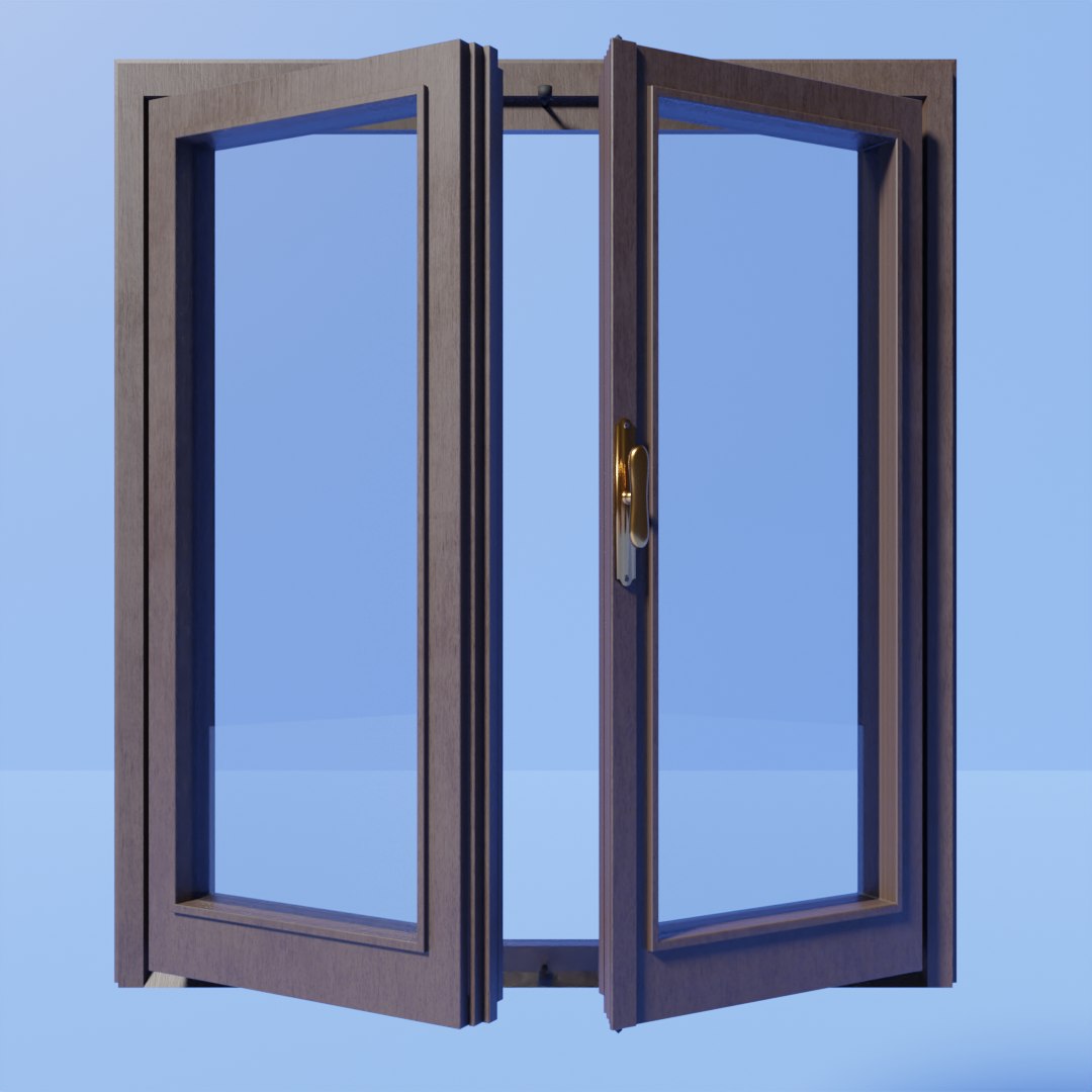 Classic Window Frames Model - TurboSquid 1632885