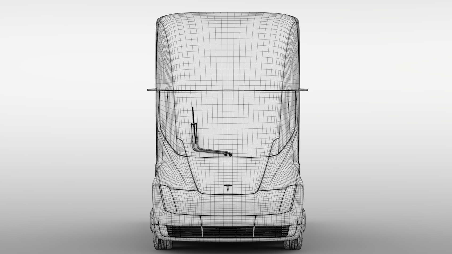 3D Model Tesla Semi 2axis 2018 - TurboSquid 1263584