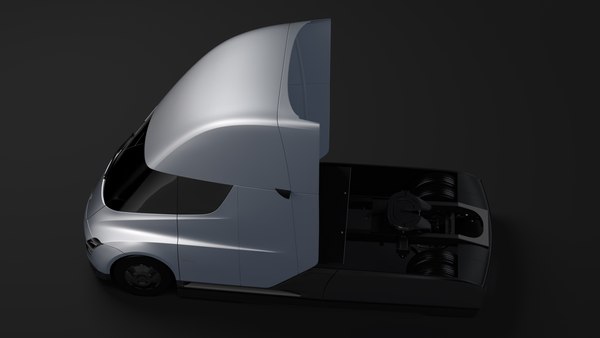 3D model tesla semi 2axis 2018 - TurboSquid 1263584