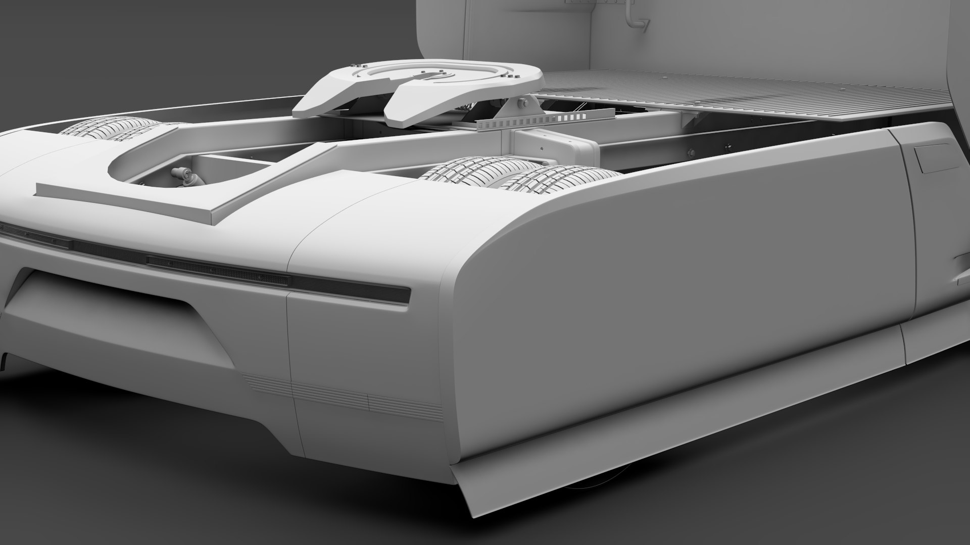 3D Model Tesla Semi 2axis 2018 - TurboSquid 1263584