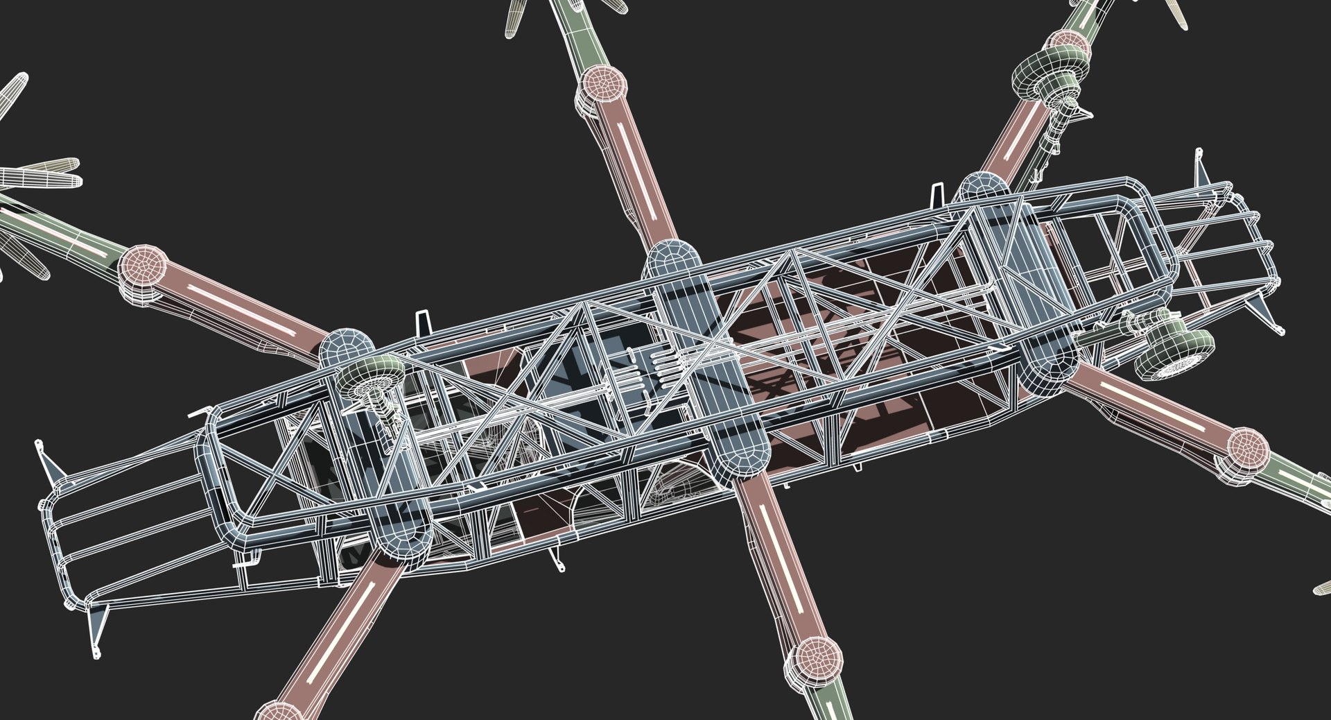 3D Model Multipurpose Flying Plataform - TurboSquid 2017732