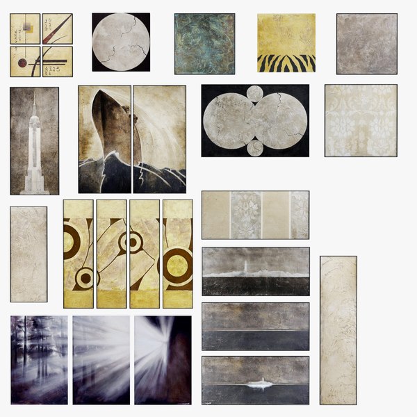 3d model smania decorative panels