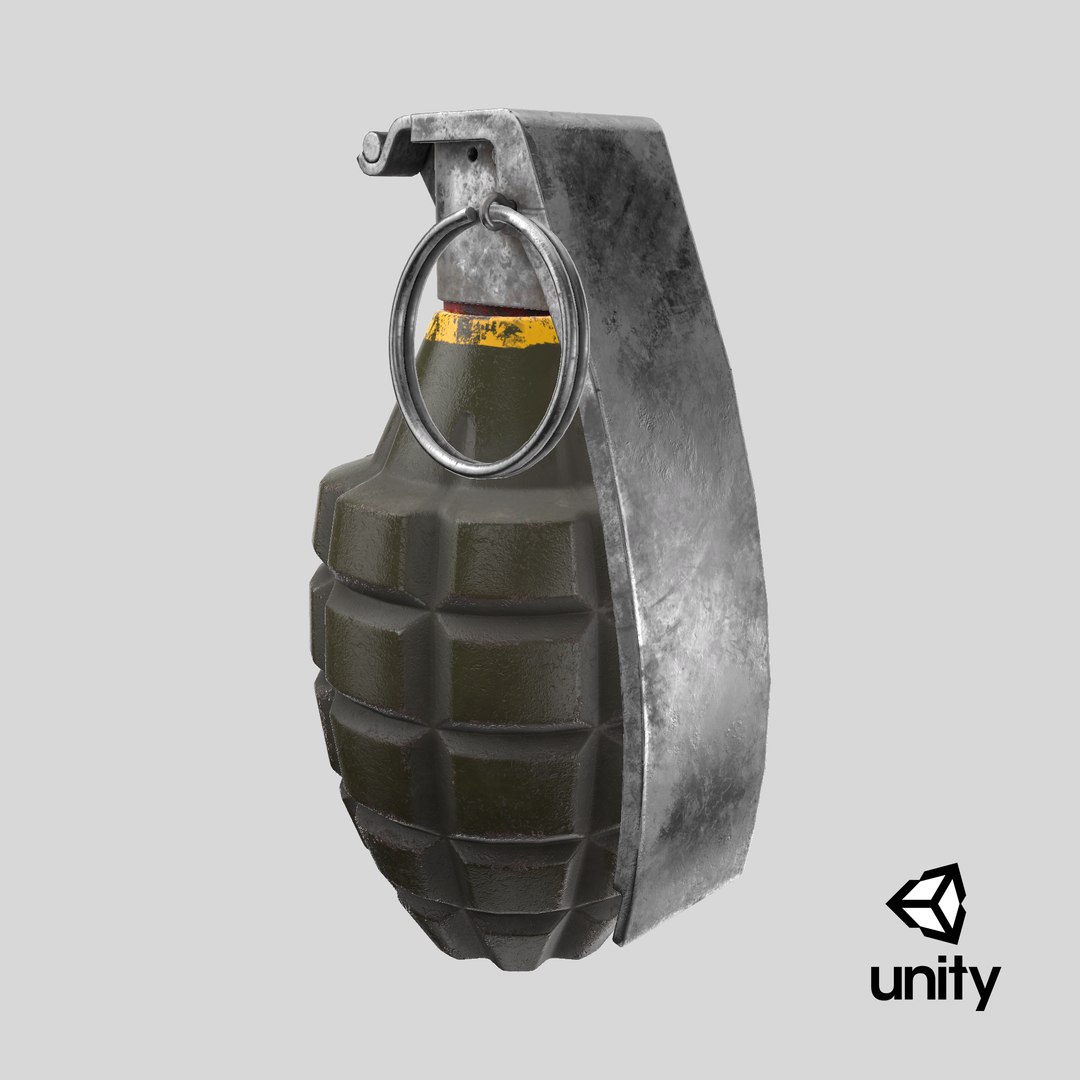 3D Hand Grenade Model - TurboSquid 1961906