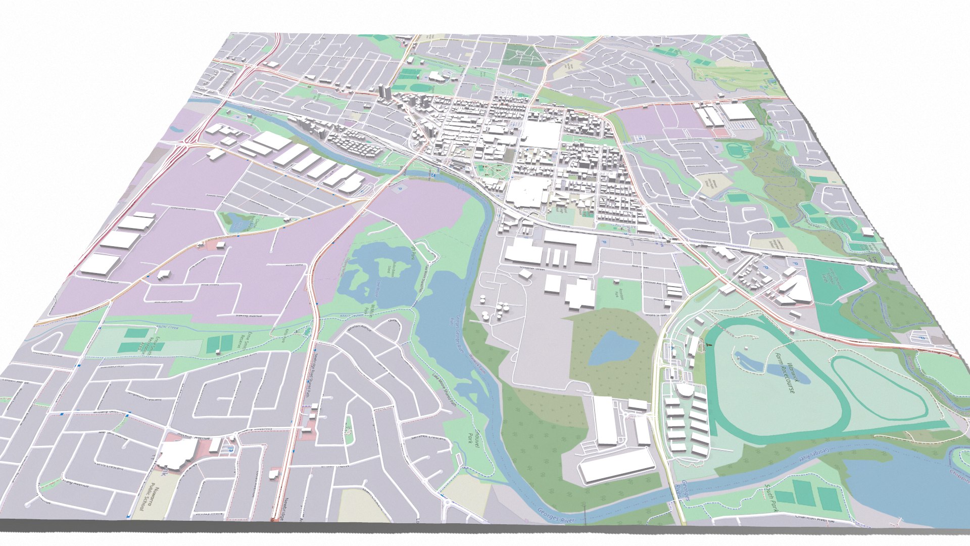 3D Cityscape Liverpool Sydney Model - TurboSquid 2229520