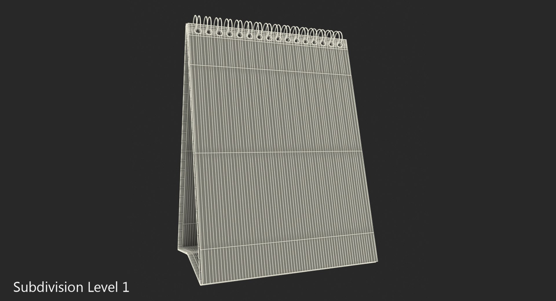 3D Desk Calendar - TurboSquid 1303624