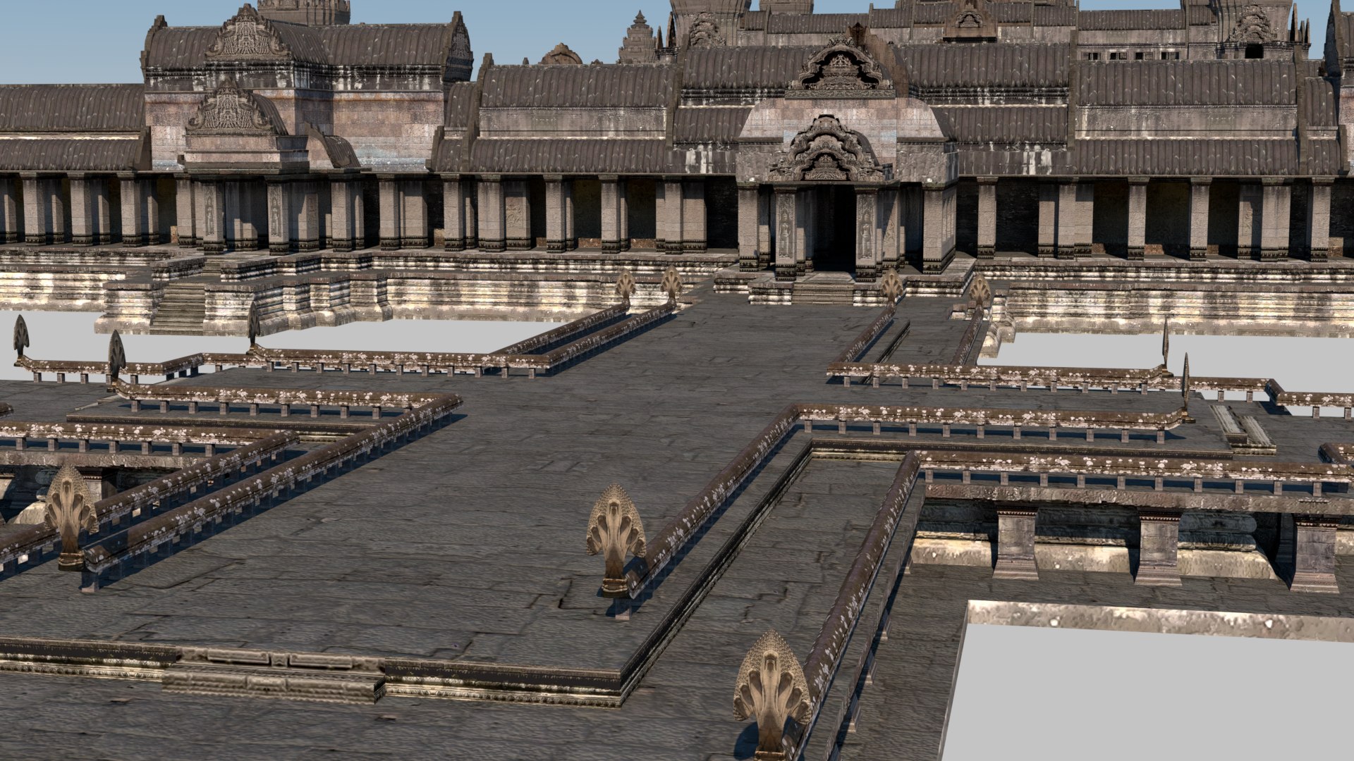 3D Angkor Wat - TurboSquid 1585703