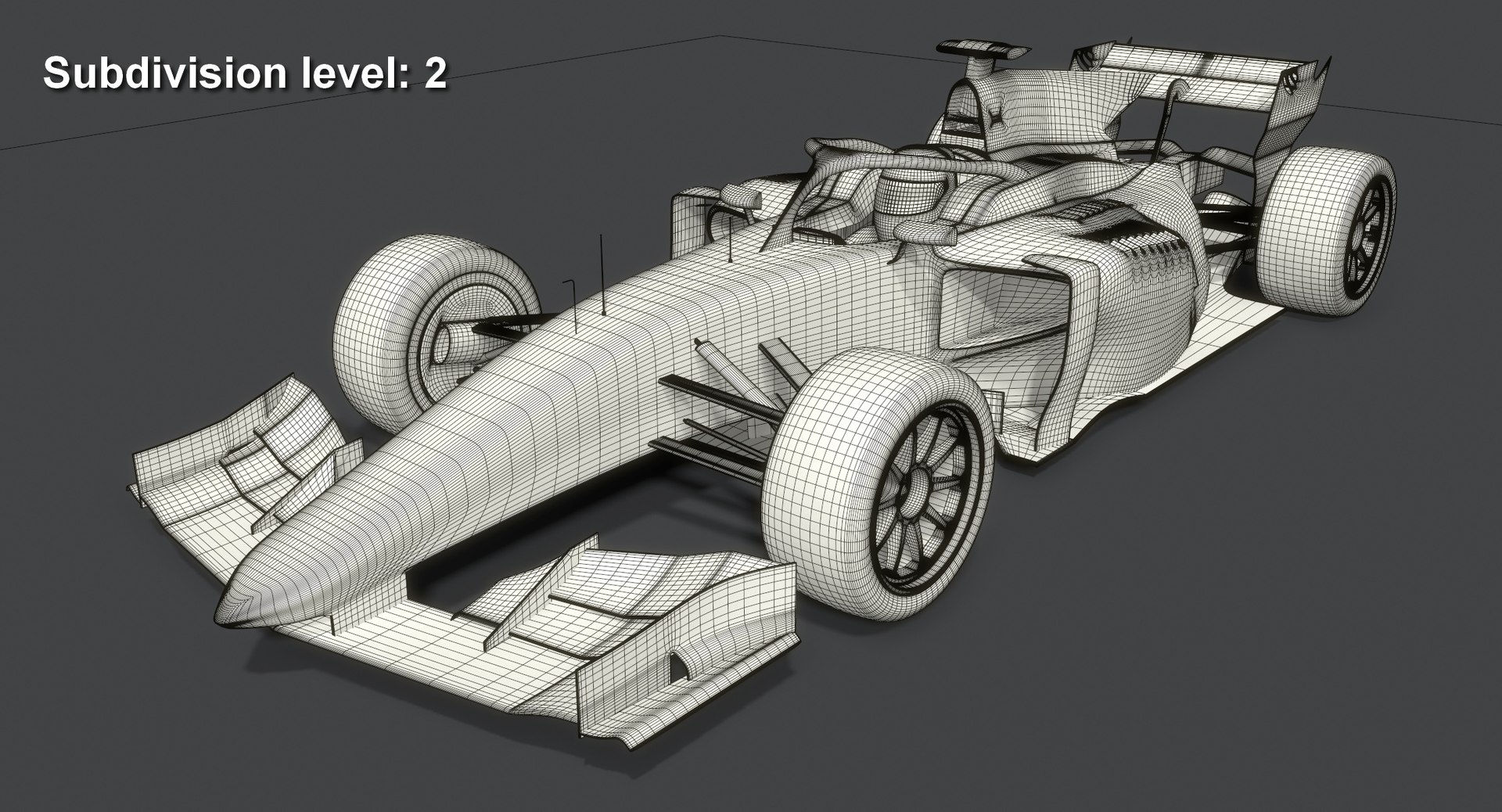 3D model formula 2 dallara f2 - TurboSquid 1554336