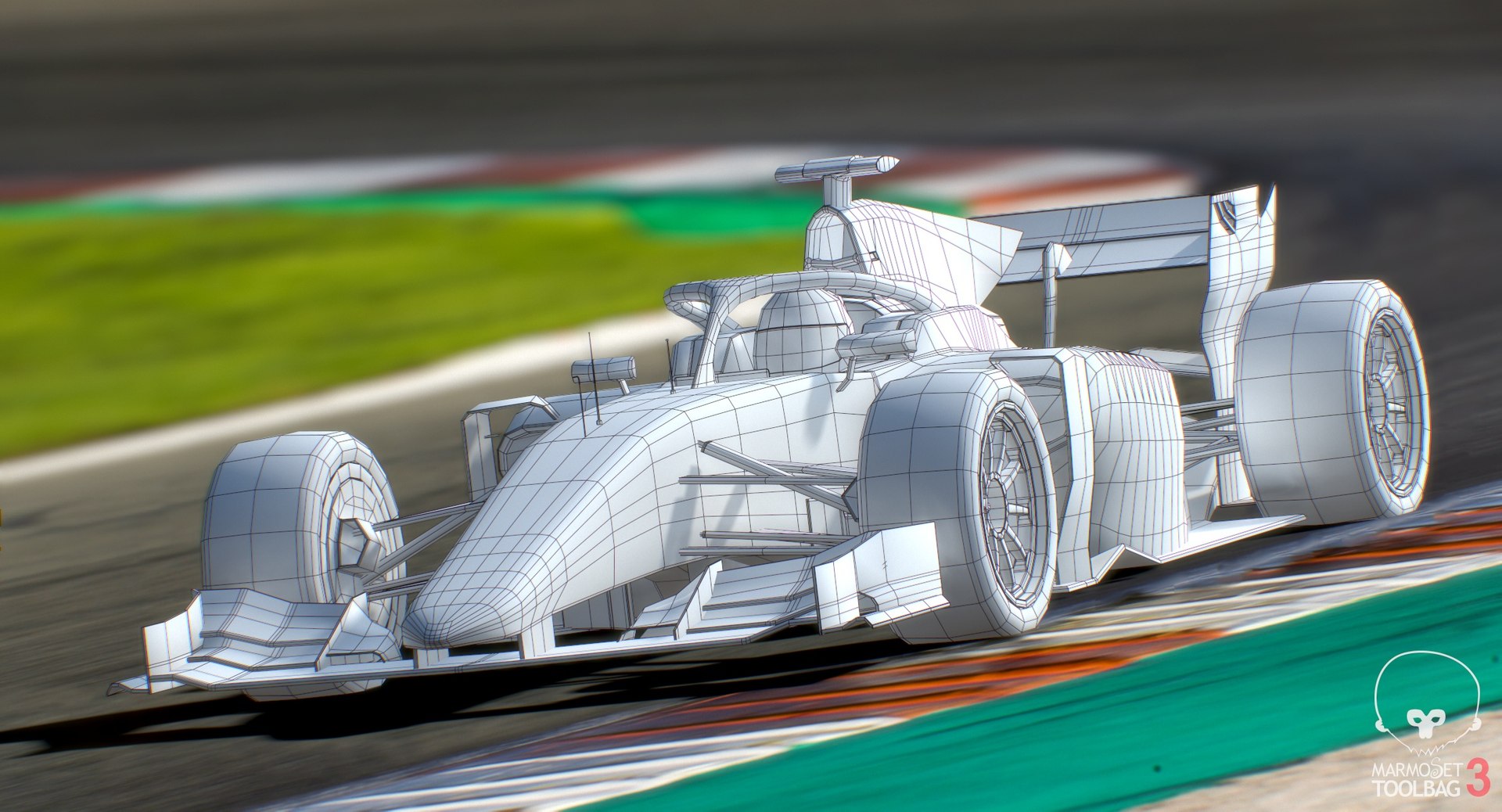 3D model formula 2 dallara f2 - TurboSquid 1554336