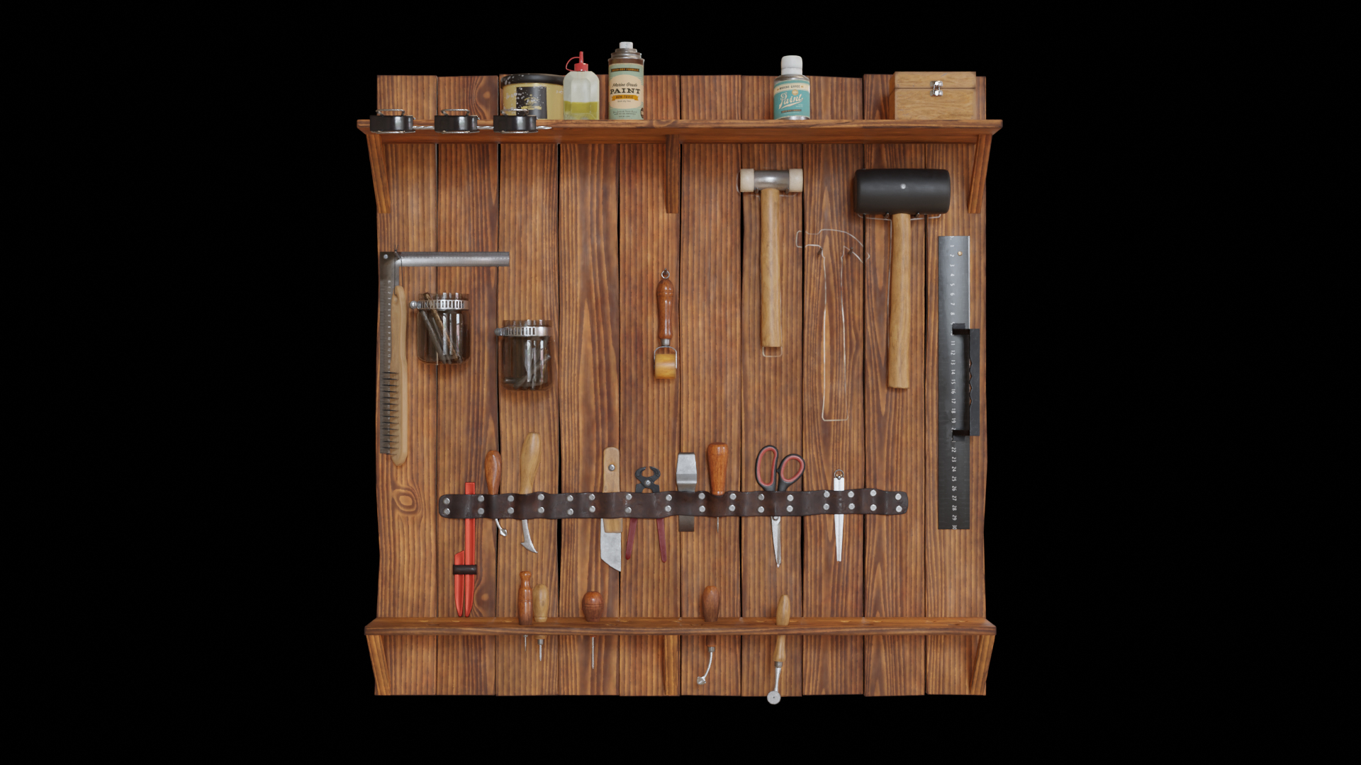 Workbench Game Asset -Low Poly 3D - TurboSquid 1894348