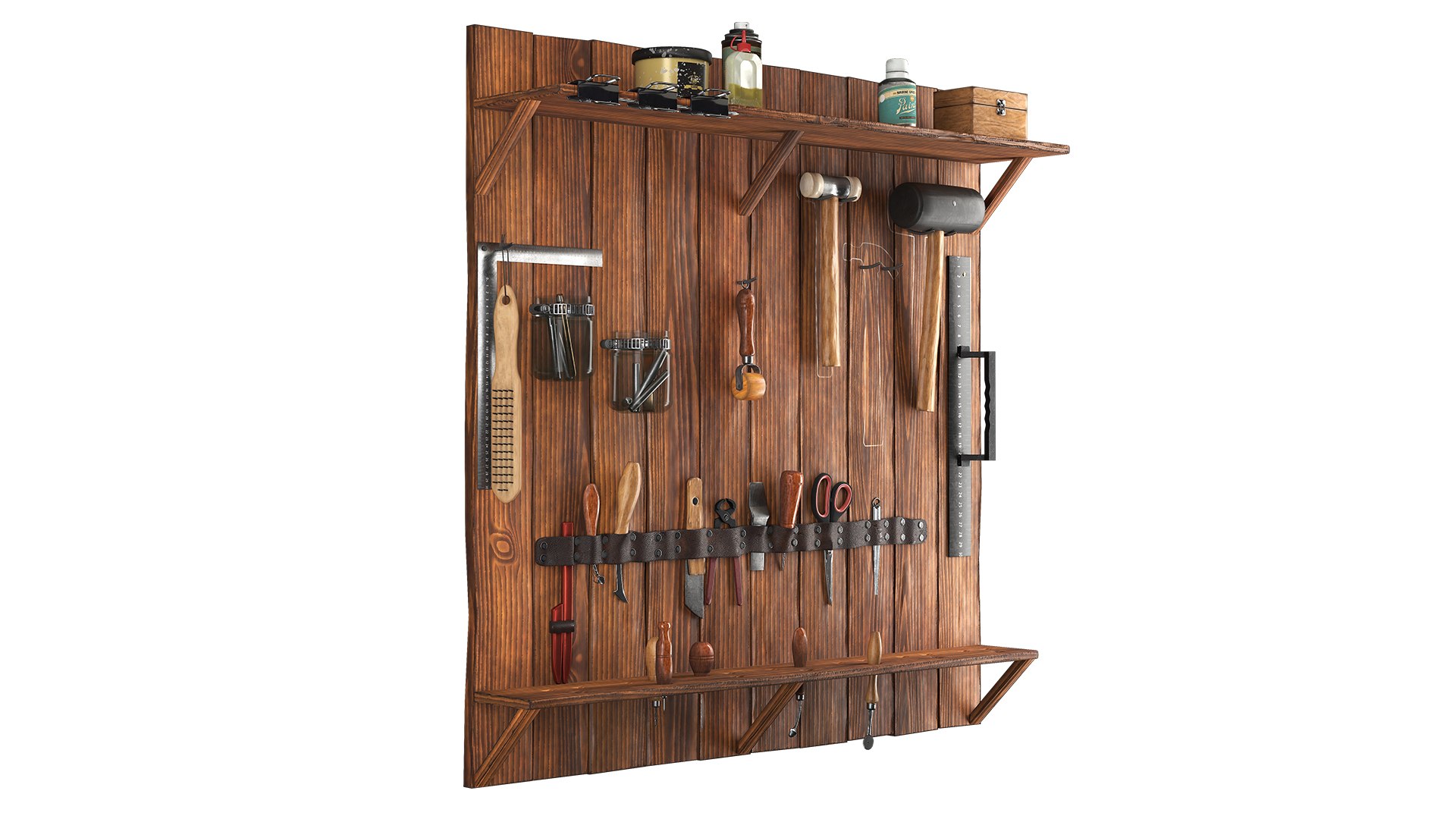 Workbench Game Asset -Low Poly 3D - TurboSquid 1894348