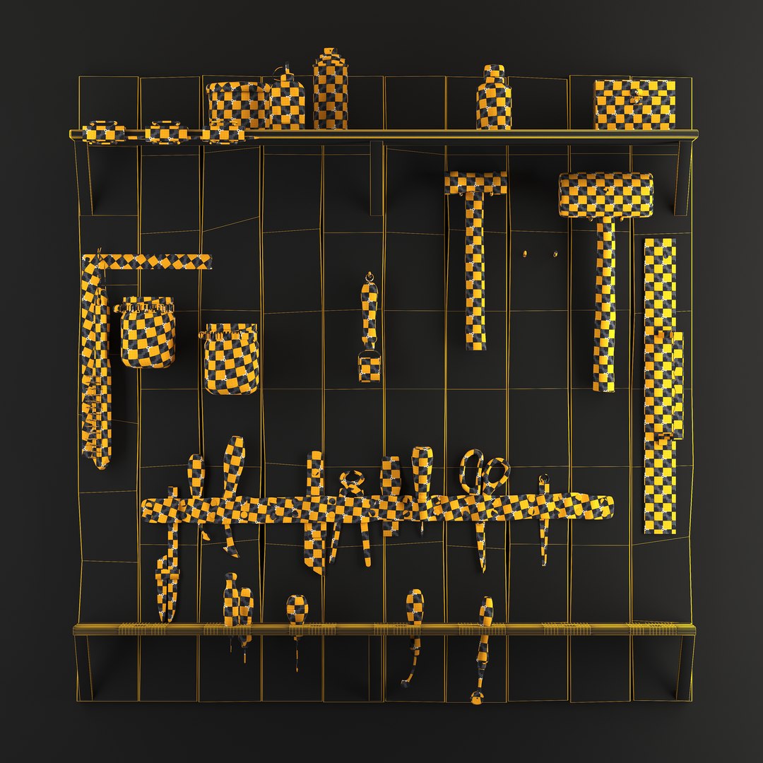 Workbench Game Asset -Low Poly 3D - TurboSquid 1894348