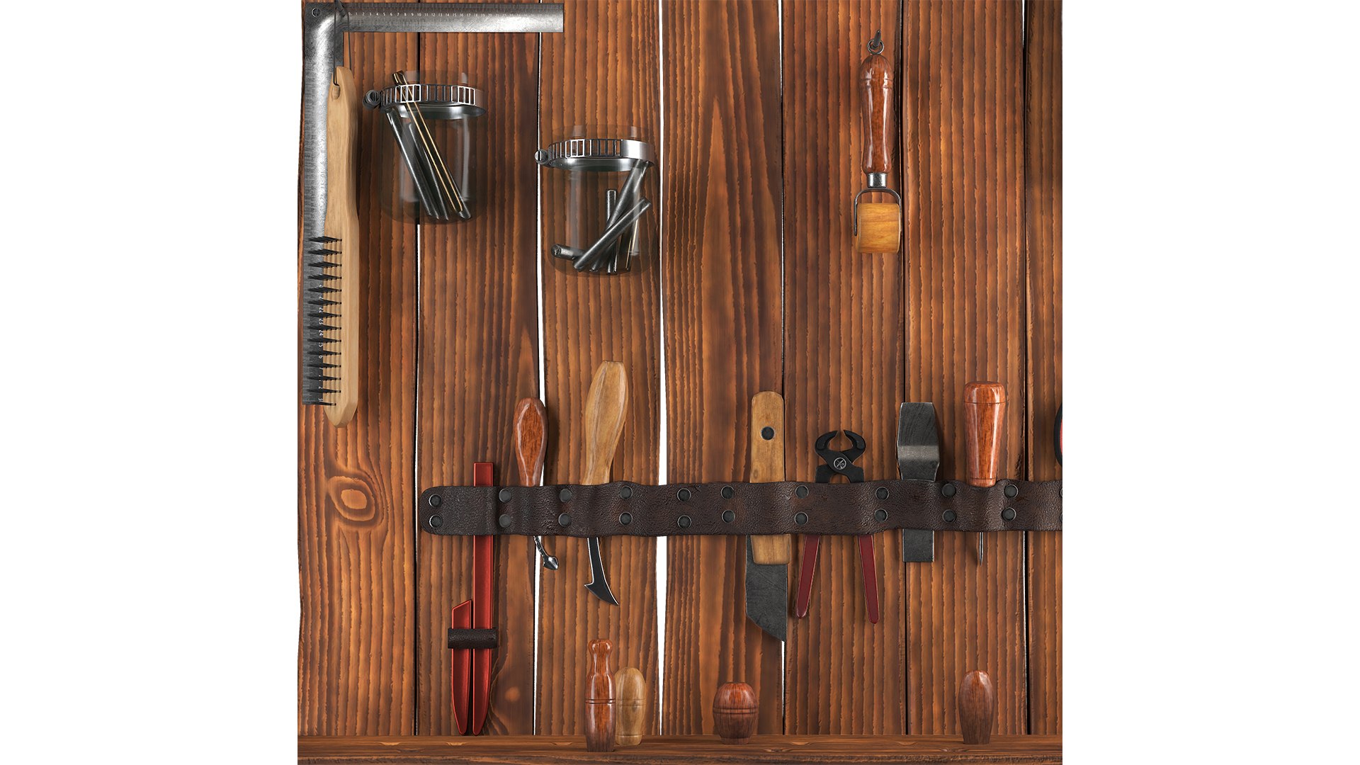 Workbench Game Asset -Low Poly 3D - TurboSquid 1894348