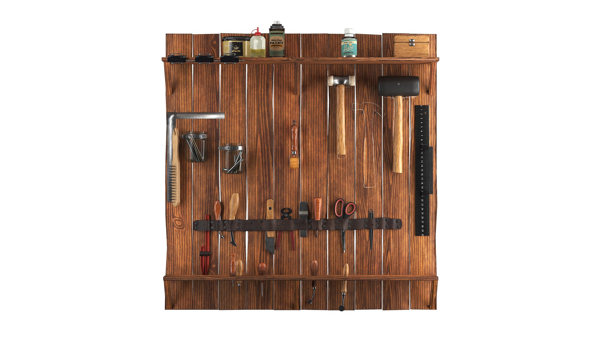 Workbench Game Asset -Low Poly 3D - TurboSquid 1894348