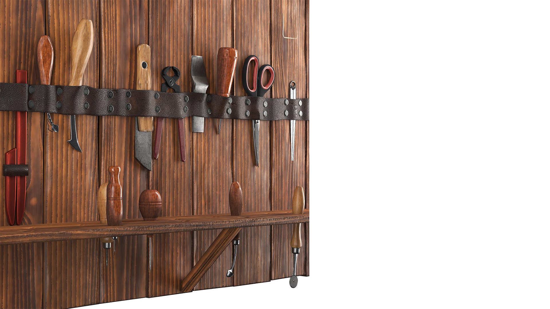 Workbench Game Asset -Low Poly 3D - TurboSquid 1894348