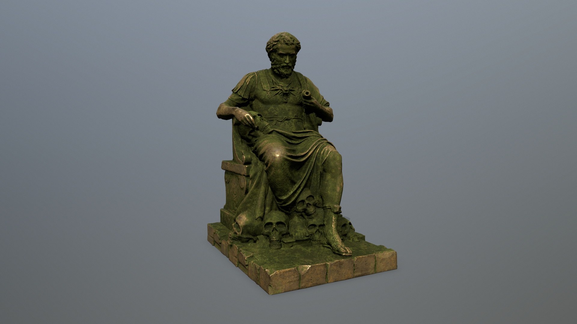 Man Statue 3D - TurboSquid 2126910