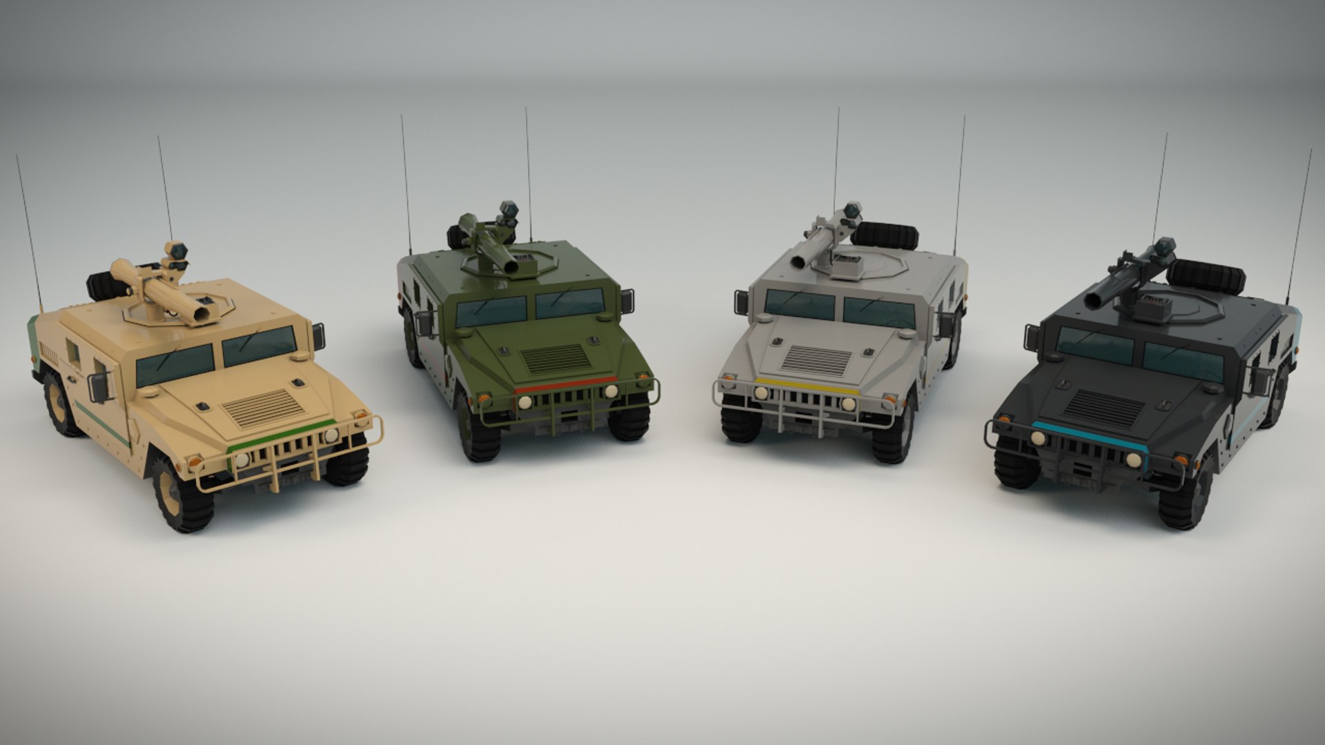3D model humvee - TurboSquid 1423027