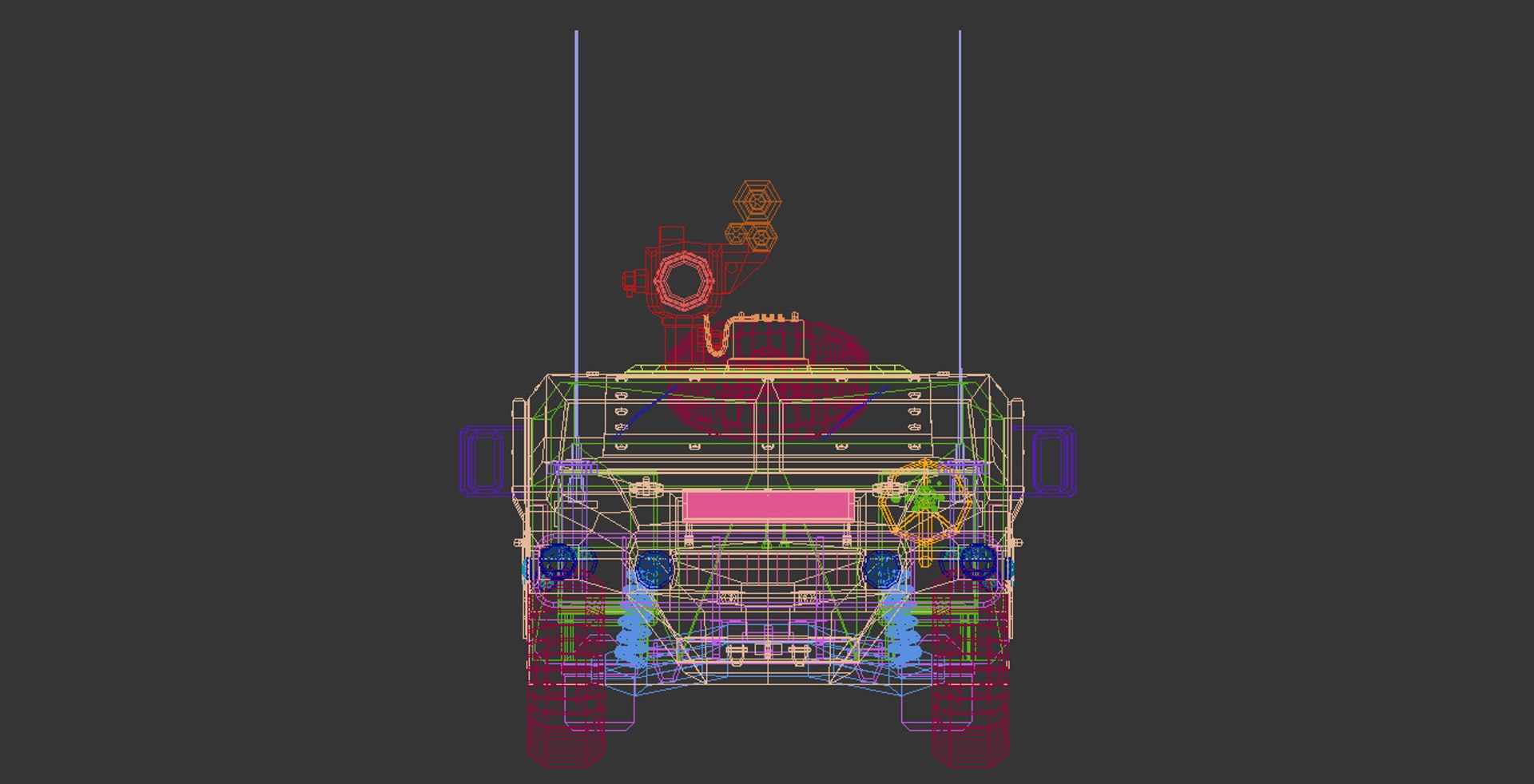3D model humvee - TurboSquid 1423027