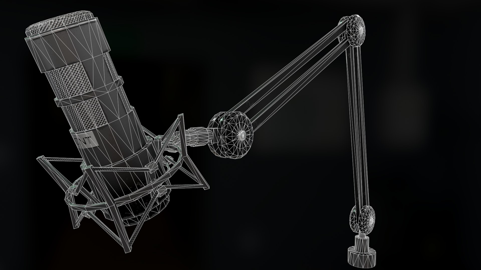 3D Model Studio Mic - TurboSquid 1385189