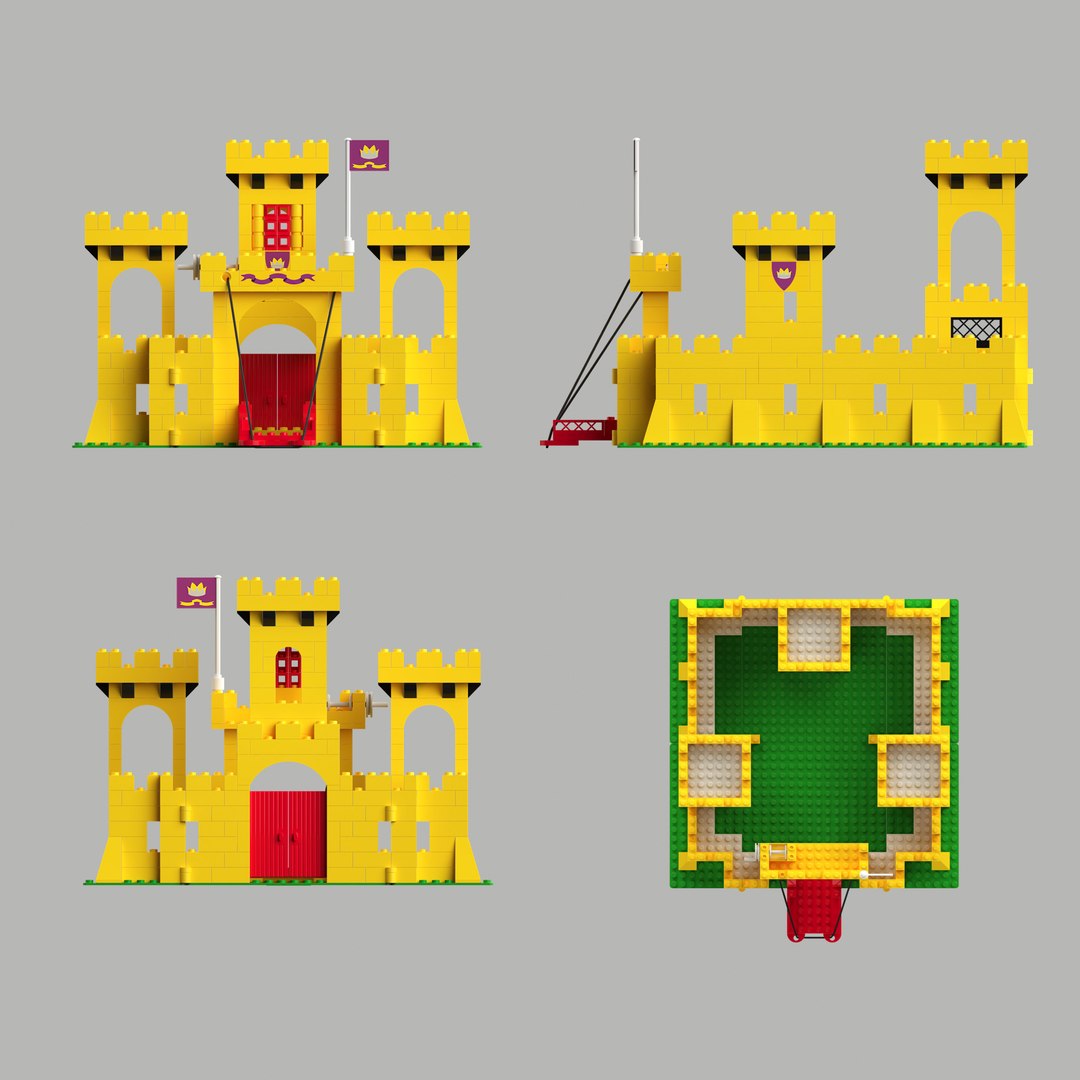 Lego 375 - Castle 3D - TurboSquid 1836677