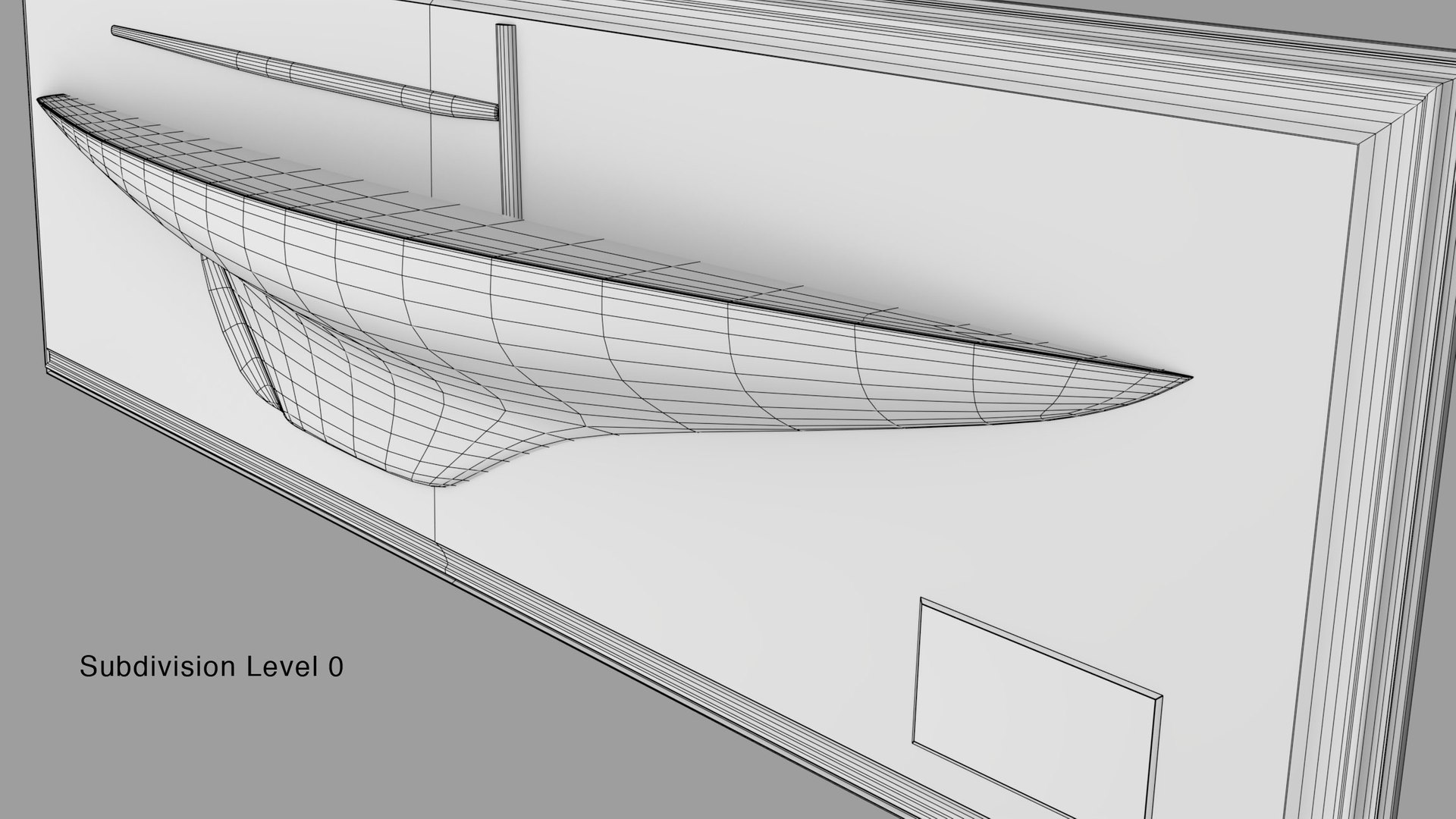 Half Hull Classic 12 Metre 3D Model - TurboSquid 1916534