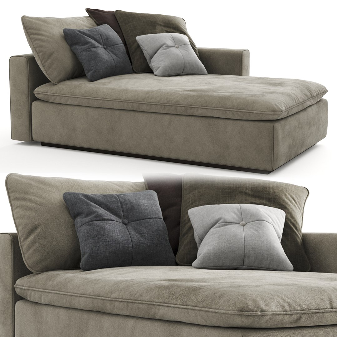 Indera sofa weeknd 3D model - TurboSquid 1567989