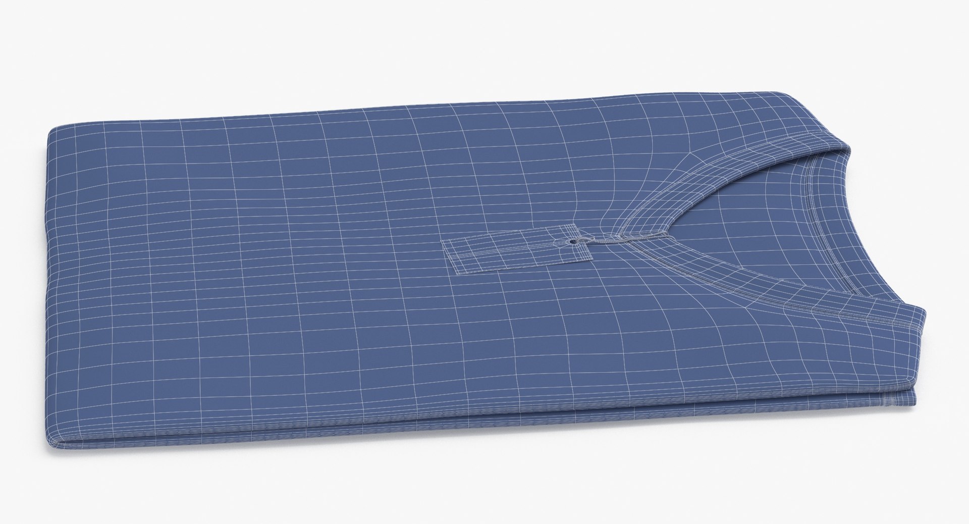 3D Male V Neck Folded With Tag 30 Colors Pack - TurboSquid 1807005