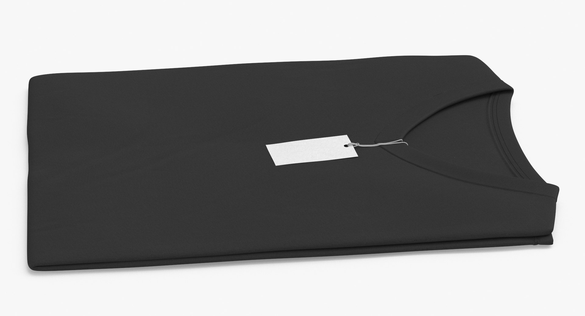 3D Male V Neck Folded With Tag 30 Colors Pack - TurboSquid 1807005