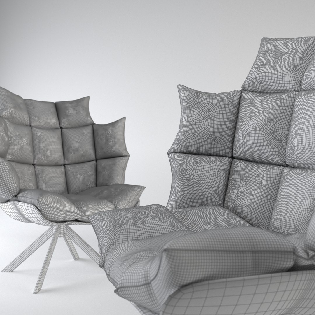 Husk Chair Model - TurboSquid 1157449